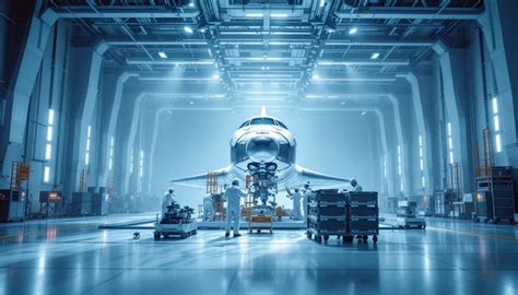 Free Spacecraft Assembly Bay Image Spacecraft Aerospace Cleanroom