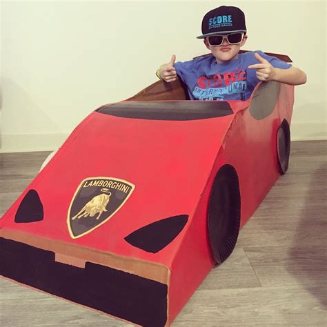 Diy Cardboard Race Car