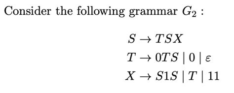solved convert the given cfg g2 to an equivalent pda