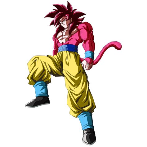 Goku Gt Ssj4 Limit Breaker Render 2 By Xchs On Deviantart