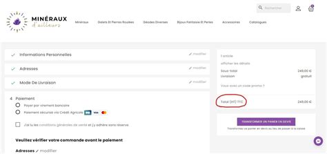 Modification Texte Page De Commande Utilisation De Prestashop Configuration Et Difficultés