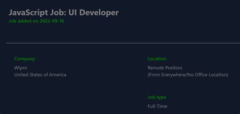 Javascript Typescript Angular Techjobs Devjobs Remote Remotework Developers Job Boards