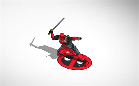 3d Design Deadpool Tinkercad