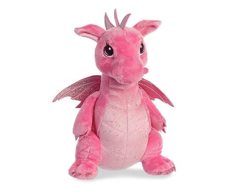 Плюшен играчка розов дракон Мечо бг