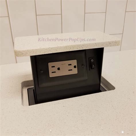 Best Countertop Pop Up Power Outlets For Kitchen Islands Island