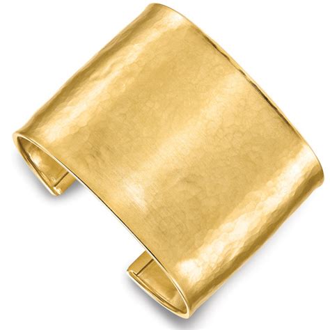 Paperclip 14k Yellow Gold Polished Bracelet 6mm Wide 75