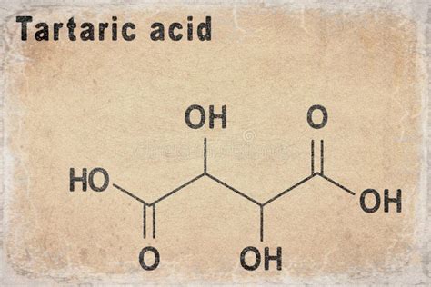 Tartaric Acid Structure Simple