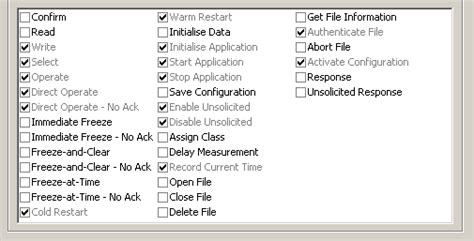 dnp3 driver guide define which function codes are critical