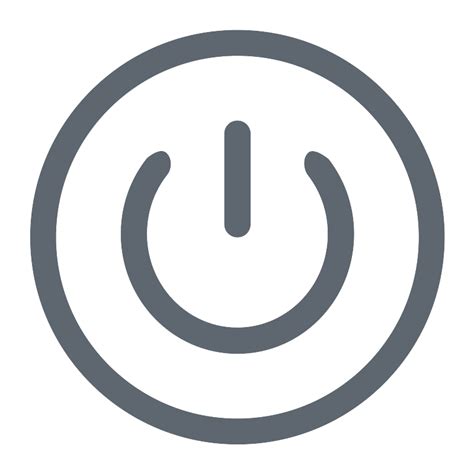Power Circular Button Symbol Svg Png Icon Free Download