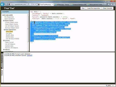 Indexed Db The Store In The Browser Youtube