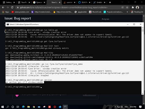 Apiunavailable Wgl The Driver Does Not Appear To Support Opengl · Issue 2700 · Fyne Iofyne