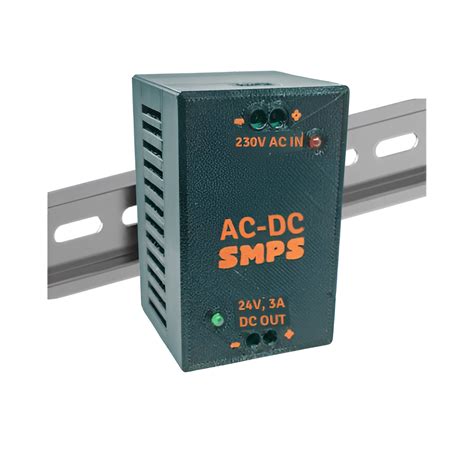 230v Ac To 24v Dc Converter 3a Reliable Rail Mount Power Supply For