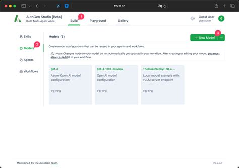 Ollama AutoGen Studio 를 활용한 로컬LLM 다중 AI 에이전트 사용 AI GameDev
