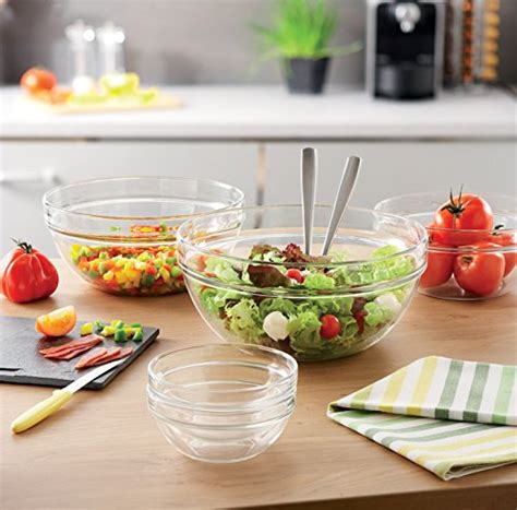 Luminarc 10 Piece Set Stackable Bowl Setclear Pricepulse