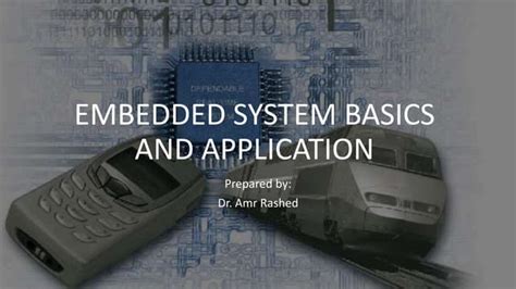 Introduction To Embedded System Presentation Pptx Computing