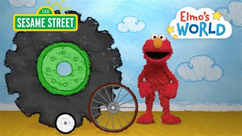 Sesame Street Learn About Wheels With Elmo Elmos World Youtube