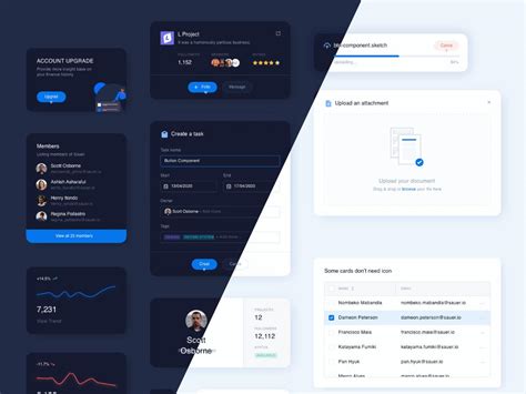 App Web Ui元素uikit Sketch素材下载 全景酷逊素材
