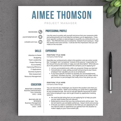 Best Modern Resume Templates Word Hot Sex Picture