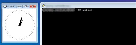 [root server1 ~] xclock