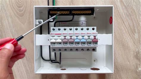 การต่อสายไฟตู้คอนซูมเมอร์ยูนิต Youtube