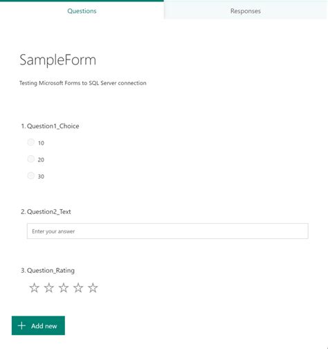 Saving Microsoft Forms Responses To Azure Sql With Power Automate