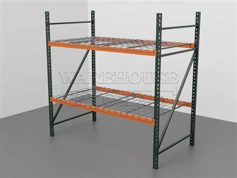 With Wire Decking Warehouse Rack Company Inc