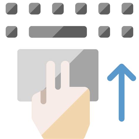 Trackpad Touchpad Scroll Middle Click Hand Click Icon Download On Iconfinder