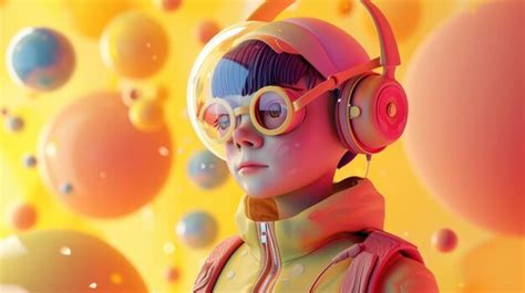 Premium Photo Cartoon Digital Avatar Of Dimension Dynamo