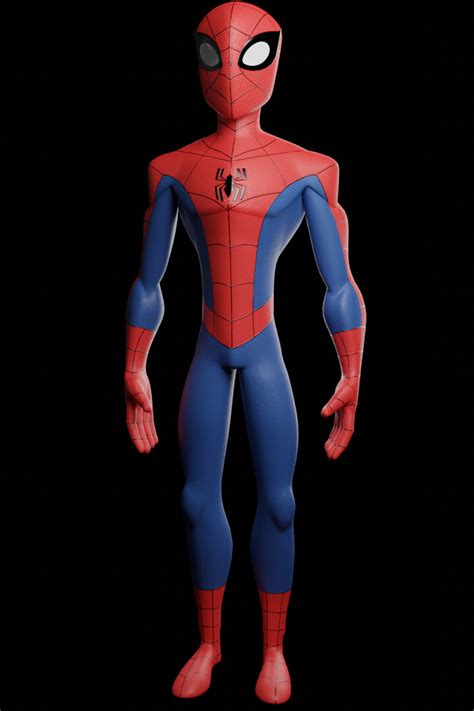 Artstation Spectacular Spider Man 3d Game Assets