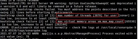 Sonarqube启动报错：you Must Address The Points Described In The Following 2
