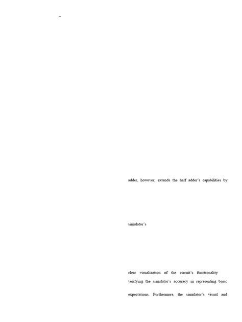 Verifying Deeds Simulator As A Savvy Tool For Half Adder And Full Adder