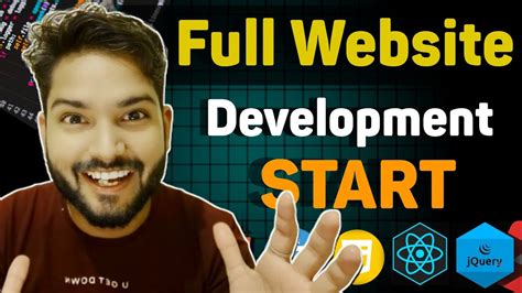 Full Website Development Start 🔥 Create Website From Starting