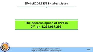 NETWORK LAYER Logical Addressing PPTX