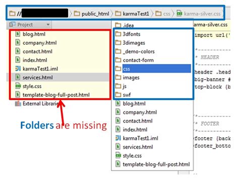 Intellij Ce Access To Remote Linux Filesystem Folders Not Shown In