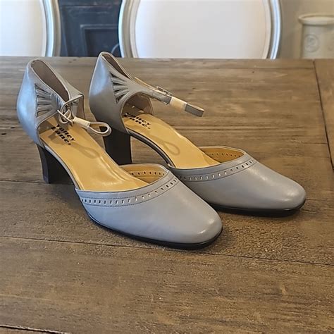 Valley Lane Shoes Gray Heel By Valley Lane Poshmark