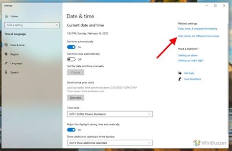 How To Change Time And Date In Windows 10 And Fix Wrong Time Issues WinBuzzer