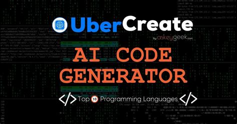 Générateur De Code Ia Simplifiez Votre Codage Avec Ubercreate Ai