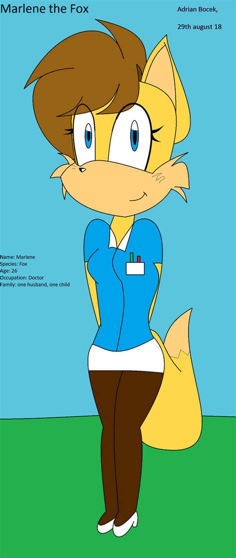 Marlene The Fox By Adrianbocek On Deviantart