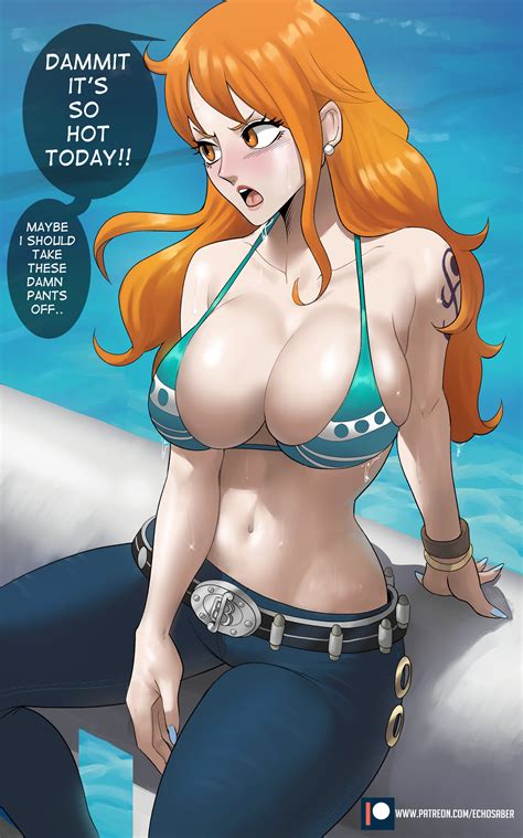 Nami One Piece Drawn By Echo Saber Danbooru