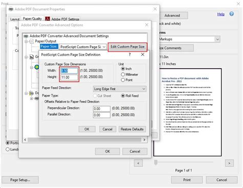How To Resize A PDF Document With Adobe Acrobat Pro 2022