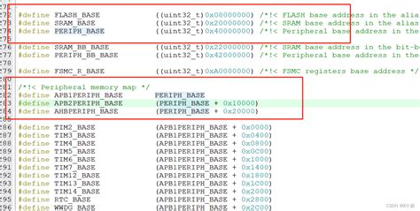 【stm32存储器映射 寄存器基地址 偏移】 灰信网（软件开发博客聚合）