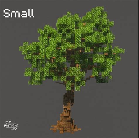 Minecraft Decorations Small Tree With Green Leaves Minecraft Decorations Small Tree With Green Leaves