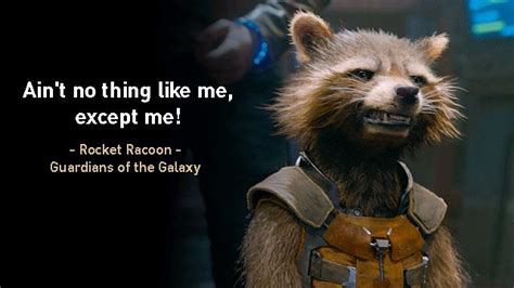 Rocket Raccoon Quotes Rocket Raccoon Quote On Sandwich Rocket The