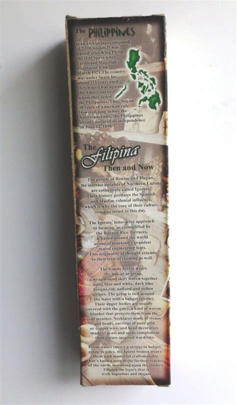 Ethnic Filipina Igorot The Cordillera Region Of Northern Philippines 11 12 Doll Collection