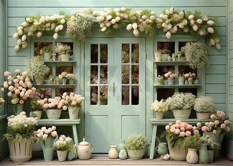 Avezano Spring Backdrop For Photograhy Custom Photo Backdrop