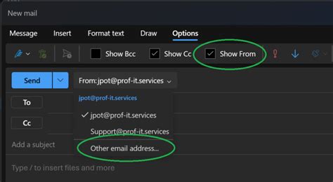 Send Email From A Second Email Address Alias Or Shared Mailbox With Microsoft 365 Prof IT