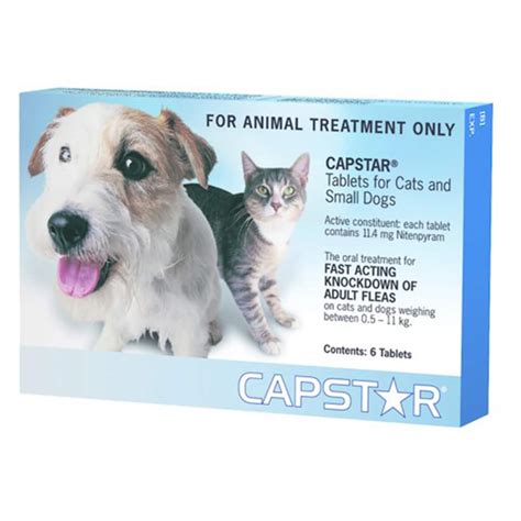 Capstar Cats And Small Dogs Up To 11kg 6 Tablets Healthylife