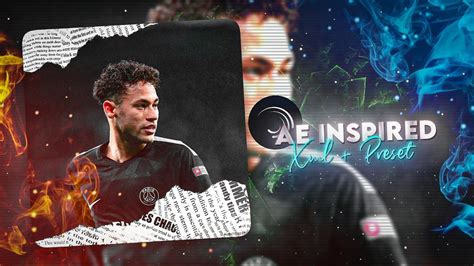 Neymar Jr 🥵⚡ Ae Inspired Edit Alight Motion Preset 👀 Xml File 📌