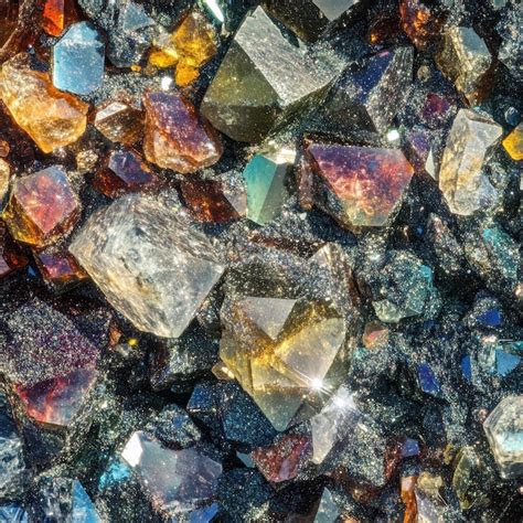 Glittery Quartz Texture Background Filling Entire Screen Premium AI