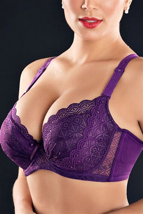 Plus Size Sexy Push Up Minimizer Lace Busty Bras Artofit